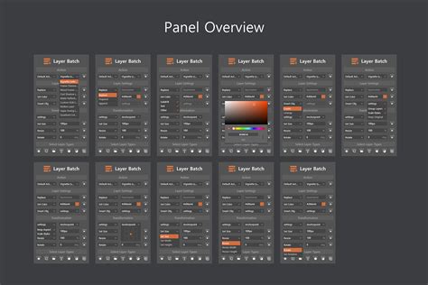Layer Batch Processing Kit Behance