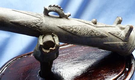 C1800 Antique Bronze Indonesian Lantaka Cannon