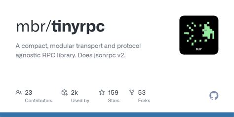 GitHub Mbr Tinyrpc A Compact Modular Transport And Protocol Agnostic RPC Library Does