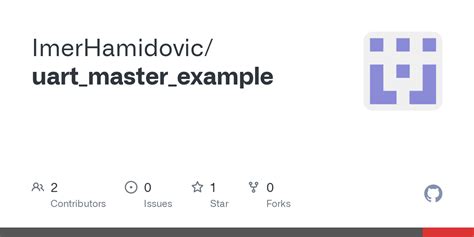github imerhamidovic uart master example