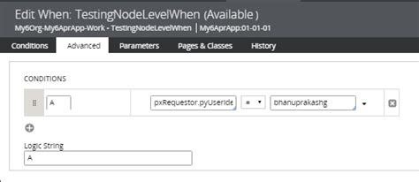 context of when for a node level datapage support center