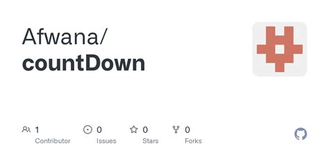 GitHub Afwana CountDown