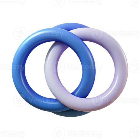 Memorable Urban Minimalist Symbol Of Balance Two Interlocking Circles Clean Lines Flat Color