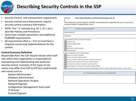 Fedramp Developing System Security Plan Slides Pdf