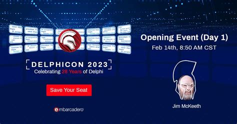 Embarcadero Technologies On Linkedin Delphicon2023 Delphi28th