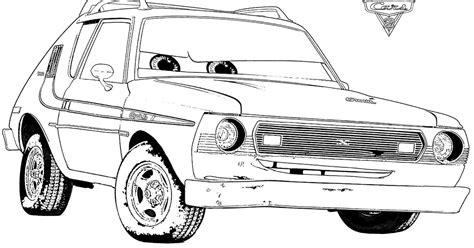 Cars 2 Disegno Da Colorare N16