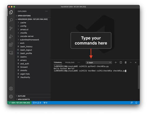 Setup Remote Ssh Extension For Vscode Jonathanhhenson Cs Github Wiki