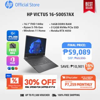 Hp Victus Best Prices And Online Promos Jun 2024 Shopee Philippines