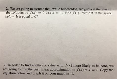 Solved Newton S Method Lab Nn This Lab You Will Be Taken Chegg