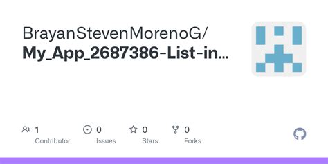 GitHub BrayanStevenMorenoG My App List In Kotlin