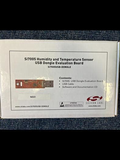 Used Silicon Laboratories Si7005 Humidity And Temperature Sensor Us