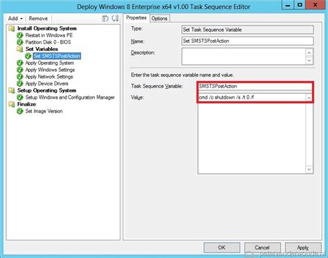 How To Perform An Action Directly After The Task Sequence Is Finished With Configmgr All