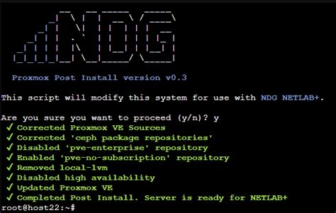 Ndg Pve Post Install Script — Netlab Documentation