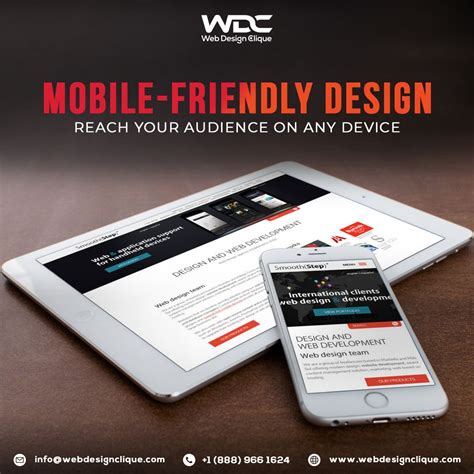 web design clique on linkedin mobilefriendly responsivedesign