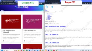 Tutorial Belajar CSS Untuk Pemula Dari 0 Nol