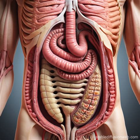 Stomach And Intestine Digestive System Anatomy Stable Diffusion Online Stomach And Intestine Digestive System Anatomy Stable Diffusion Online