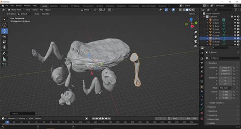 modeling how to merge stl files properly in blender blender stack