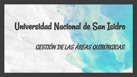 PRESENTACIÓN UNSI