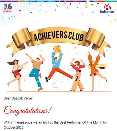 Deepak Yadav On Linkedin Awarded Best Performer Thankyou Learning Opportunities 14 Comments