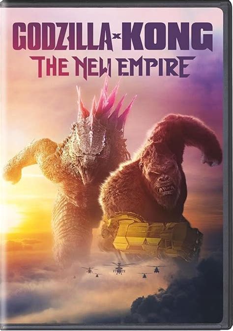 Godzilla X Kong The New Empire Dvd Rebecca Hall Brian