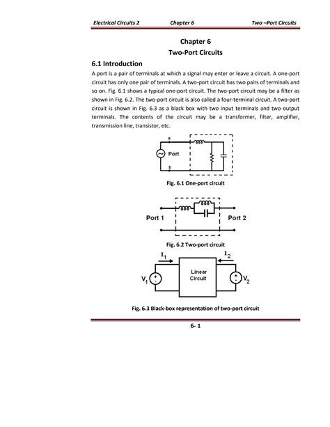 SOLUTION Two Port Circuits Studypool