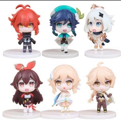 Jual Genshin Impact Chibi Cute Mini Figure Set Di Seller Andalas Store Kalibata Kota Jakarta