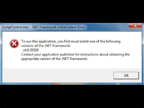 Como Solucionar El Error Microsoft Net Frameworks Solucionado YouTube