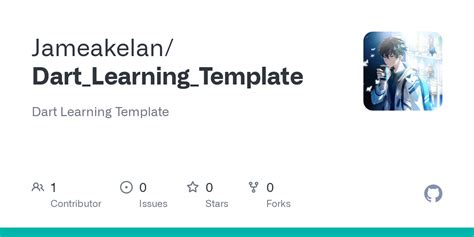 Github Jameakelandartlearningtemplate Dart Learning Template