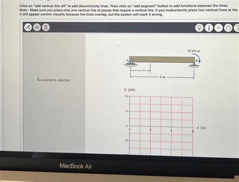 Solved Click On Add Vertical Line Off To Add Discontinuity Chegg Com