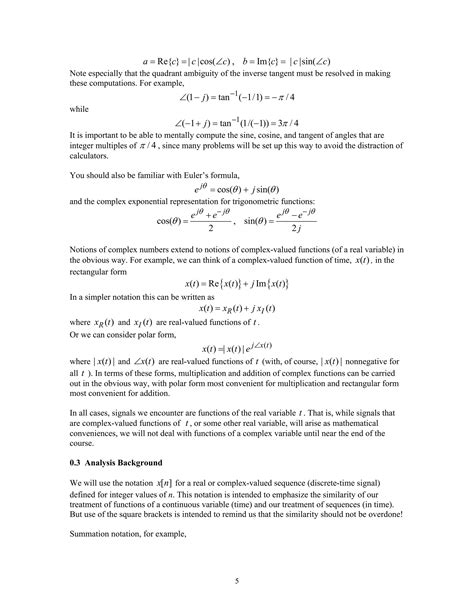 Notes For Signals And Systems Pdf