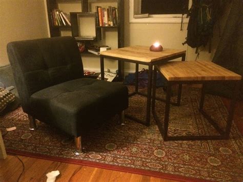 Nested Cube Butcher Block Tables 17 Steps With Pictures Instructables