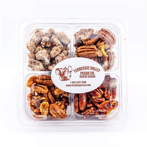 Mini Munch Pecan Sampler Tennessee Valley Pecan Company