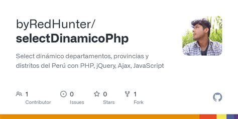 Github Byredhunterselectdinamicophp Select Dinámico Departamentos