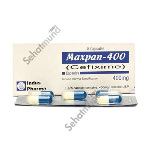 Maxpan Capsules 400mg Sehatmund Online Medicine