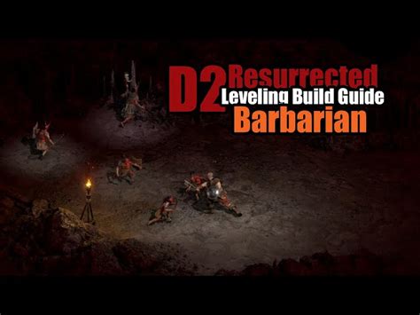 Barbarian Diablo 2 Resurrected Leveling Guide