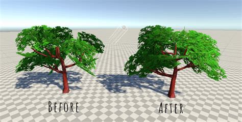 Enhancing Tree Shading For Assets Made With Broccotree My Solution And