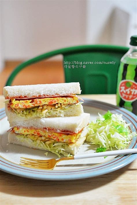 길거리토스트 양배추샌드위치