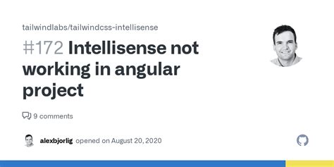 Intellisense Not Working In Angular Project · Issue 172 · Tailwindlabs