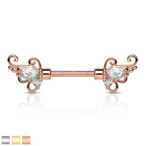 Nipple Bars Piercing Mania