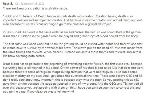 Cmi Do I Have To Believe In A Historical Genesis To Be Saved