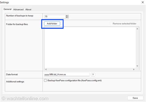 keepass password safe backup step by step wachtellonline