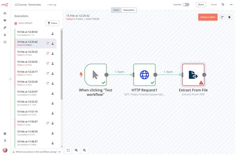 Dealing With Errors In Workflows N N Docs
