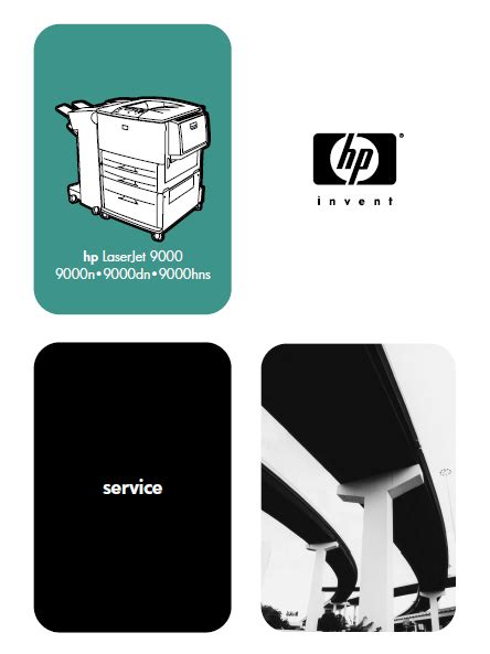Hewlett Packard Laserjet 9000 Printer Service Manual Electronic Service Manuals