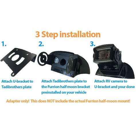 Furrion ® Compatible Backup Camera Bracket Adapter With A 47 Off