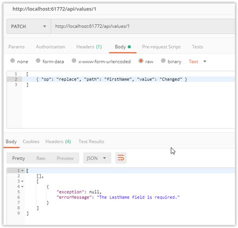 Patch With Validatemodelstate Enabled And Required Attribute · Issue 472 · Json Api Dotnet