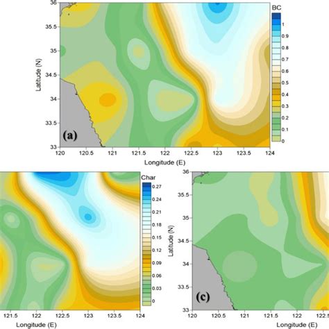 Spatial Variation Of Charsoot Ratio In The Surface Sediments Of