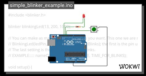 Simpleblinkero Wokwi Esp32 Stm32 Arduino Simulator
