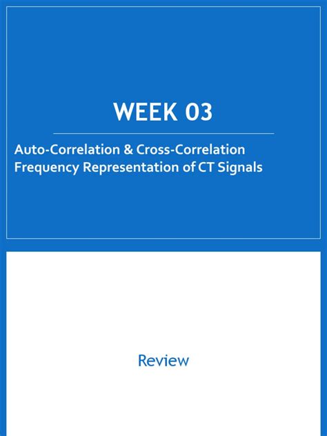 lecture slides week 03 fourier series and fourier transform pdf pdf