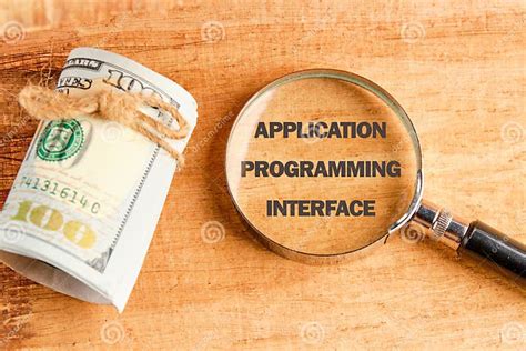 the concept of technology and development phrase words text application programming interface