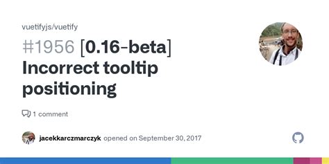[0 16 beta] incorrect tooltip positioning · issue 1956 · vuetifyjs